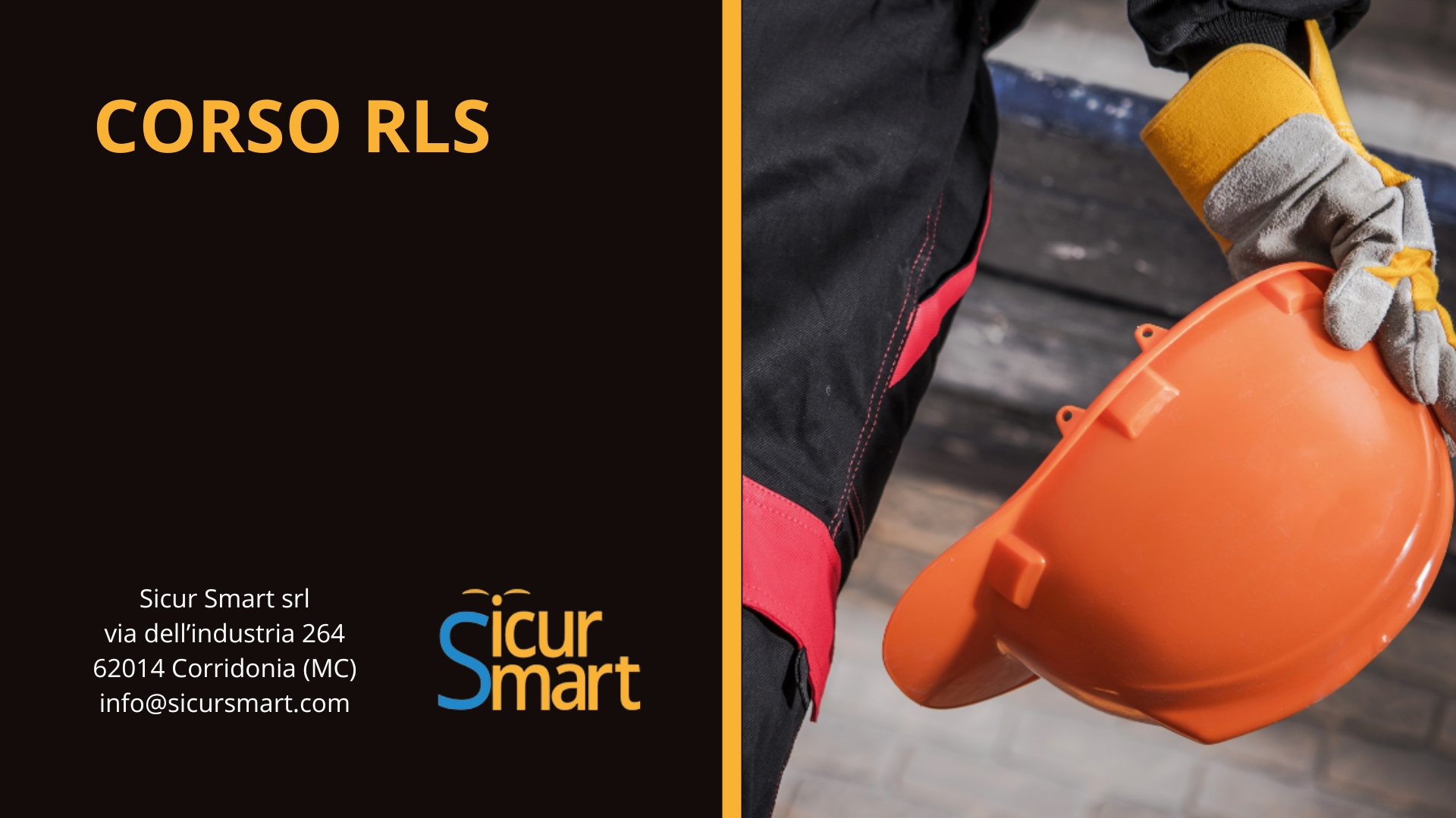 Corso RLS - Smart Skills Center